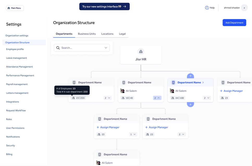 Company structure and announcement update